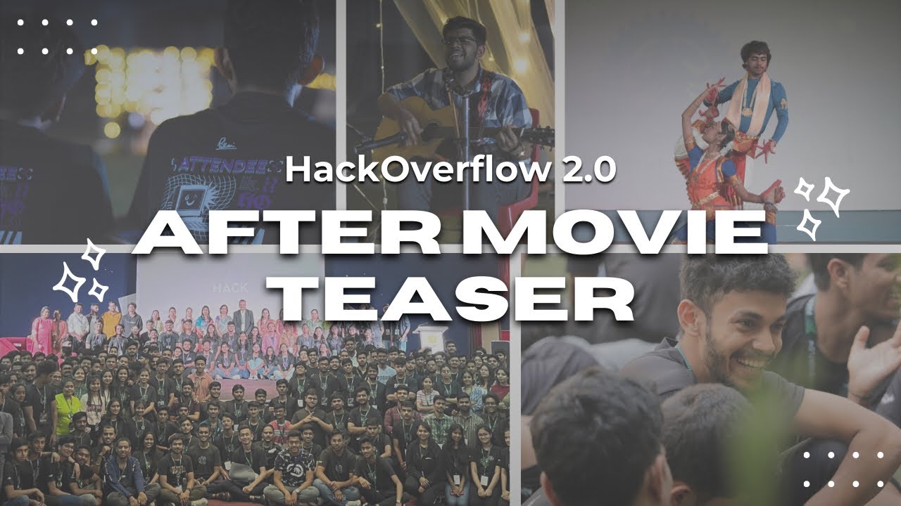 Hackoverflow 2 0 Aftermovie Teaser Youtube