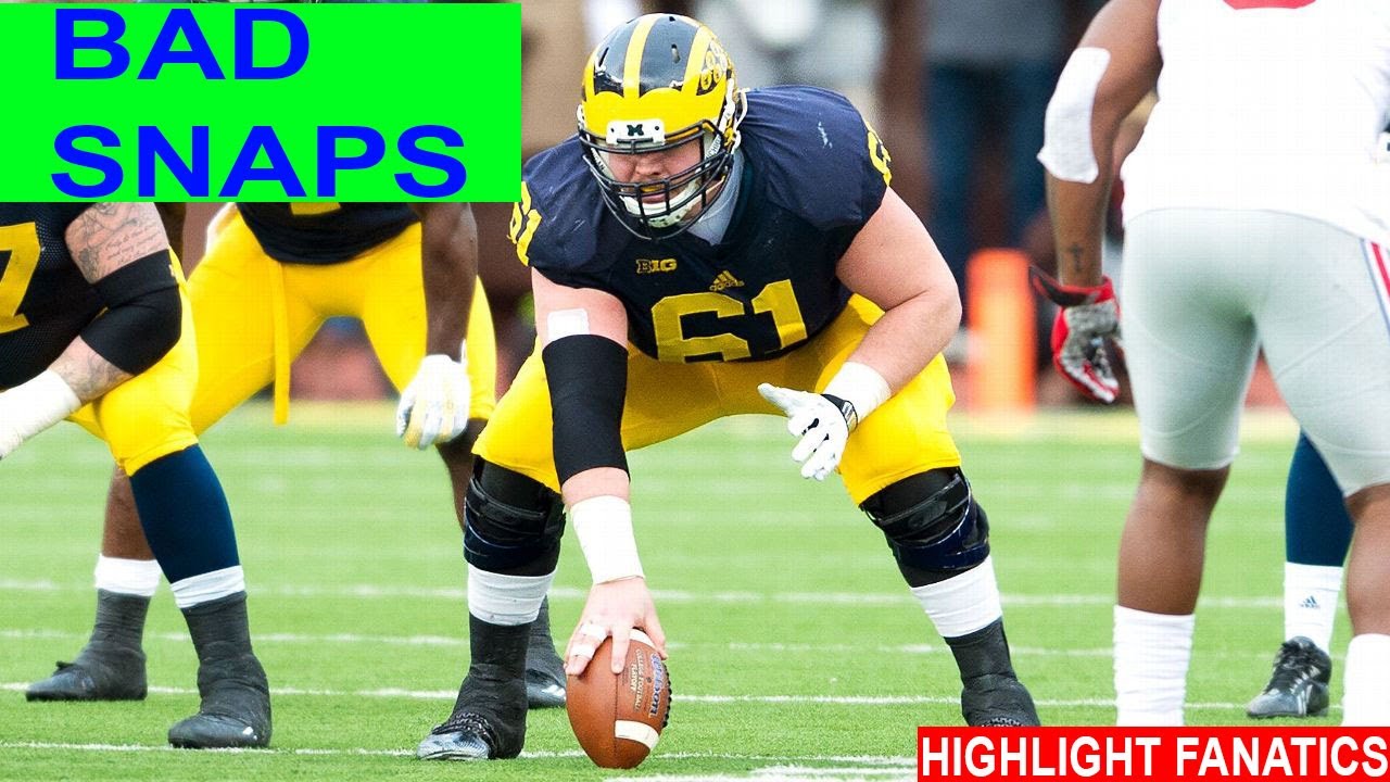Nfl Bad Snap Compilations Just Horrible To Watch Youtube