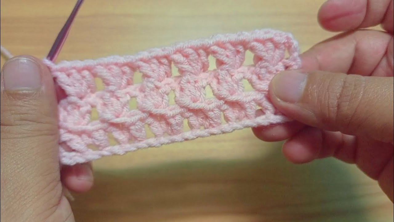 Great Idea Just Only Two Rows Beautiful Baby Blanket Crochet Pattern