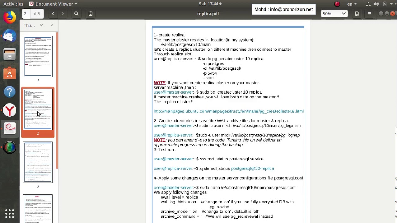 2 Replication Youtube