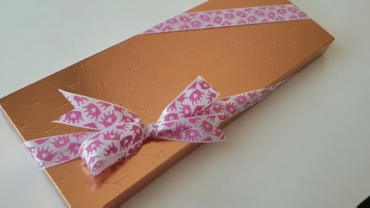 Como Ponerle Liston A Una Caja Facilmente Como Hacer Un Moño Con