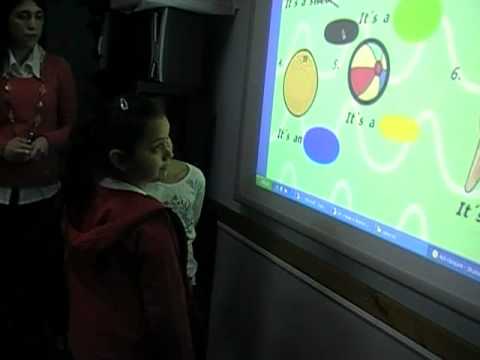 Interactive Whiteboard With Kids Youtube
