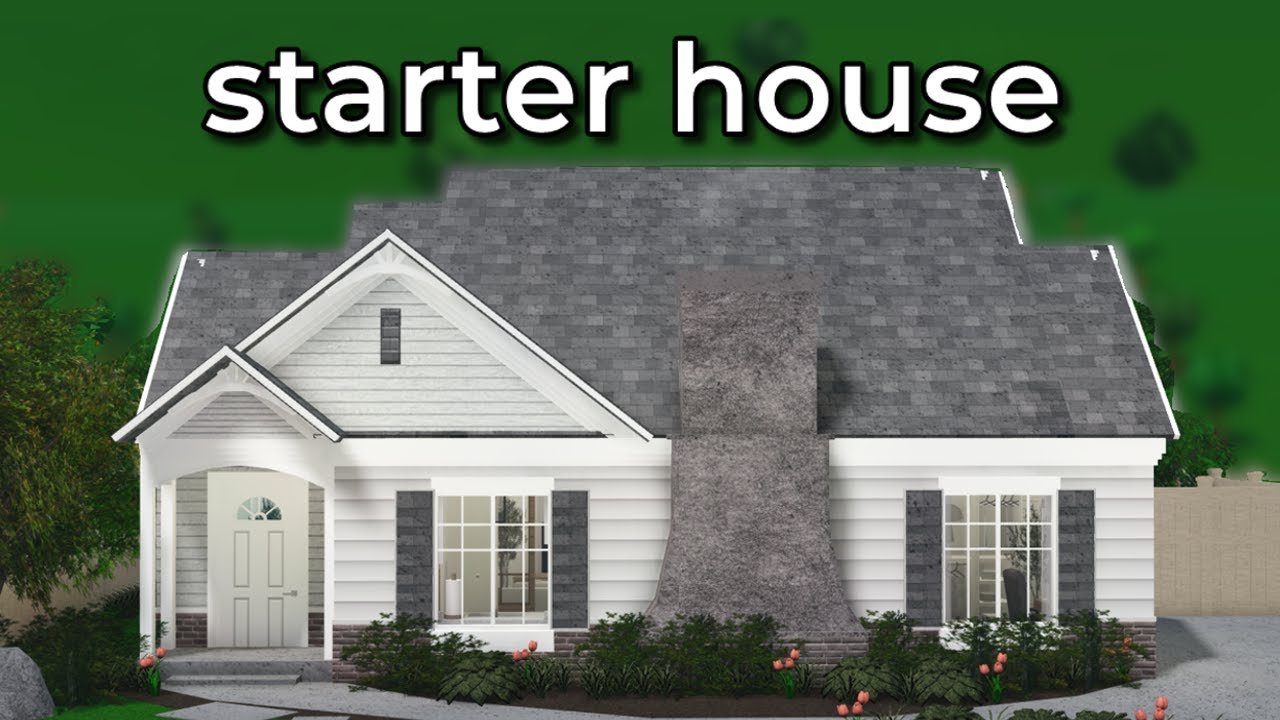 Renovating The Starter House In Bloxburg Youtube