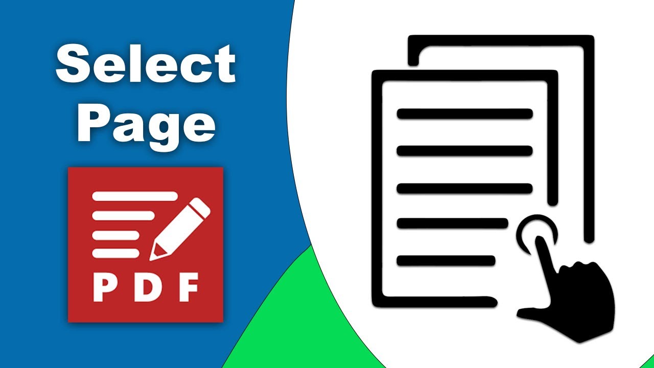 How To Select Pages In A Pdf File In Pdf Xchange Editor Youtube