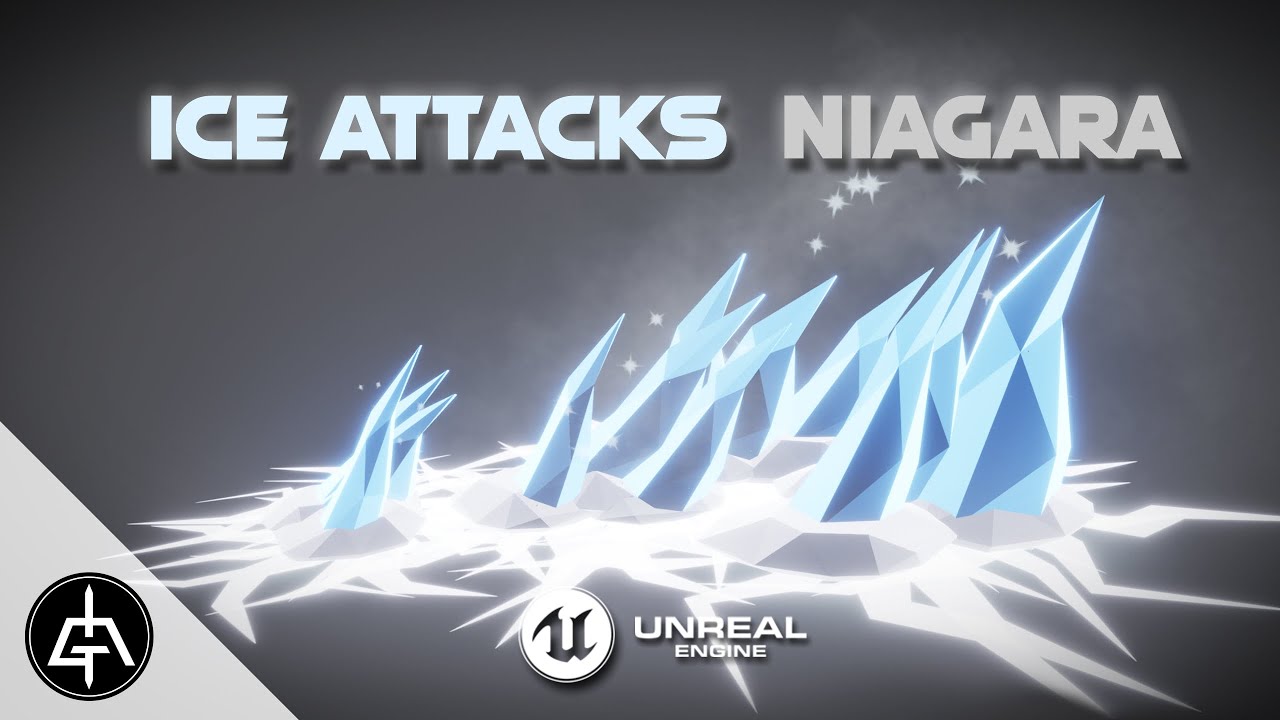 Unreal Engine 5 Ice Attack Effect Niagara Tutorial Youtube