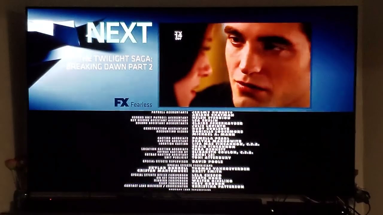 The Twilight Saga Breaking Dawn Part 1 Split Screen Credits Fx Youtube