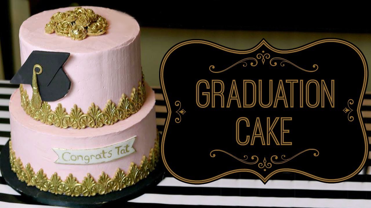 Graduation Cake Tutorial Janie S Sweets Youtube