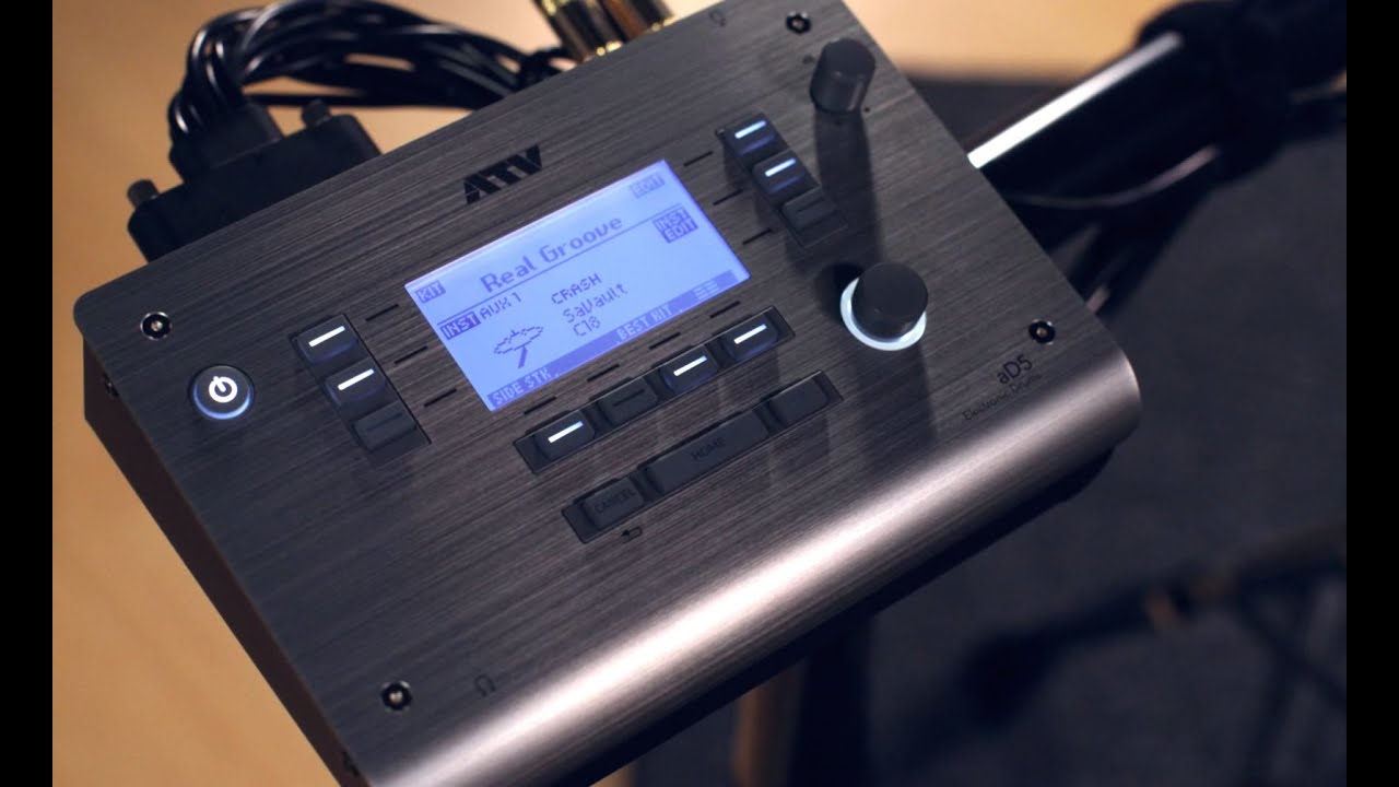 Atv Ad5 Electronic Drums With Mike Snyder Youtube