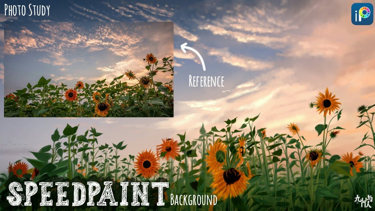 Speedpaint Background Photo Study Ibispaint X Youtube