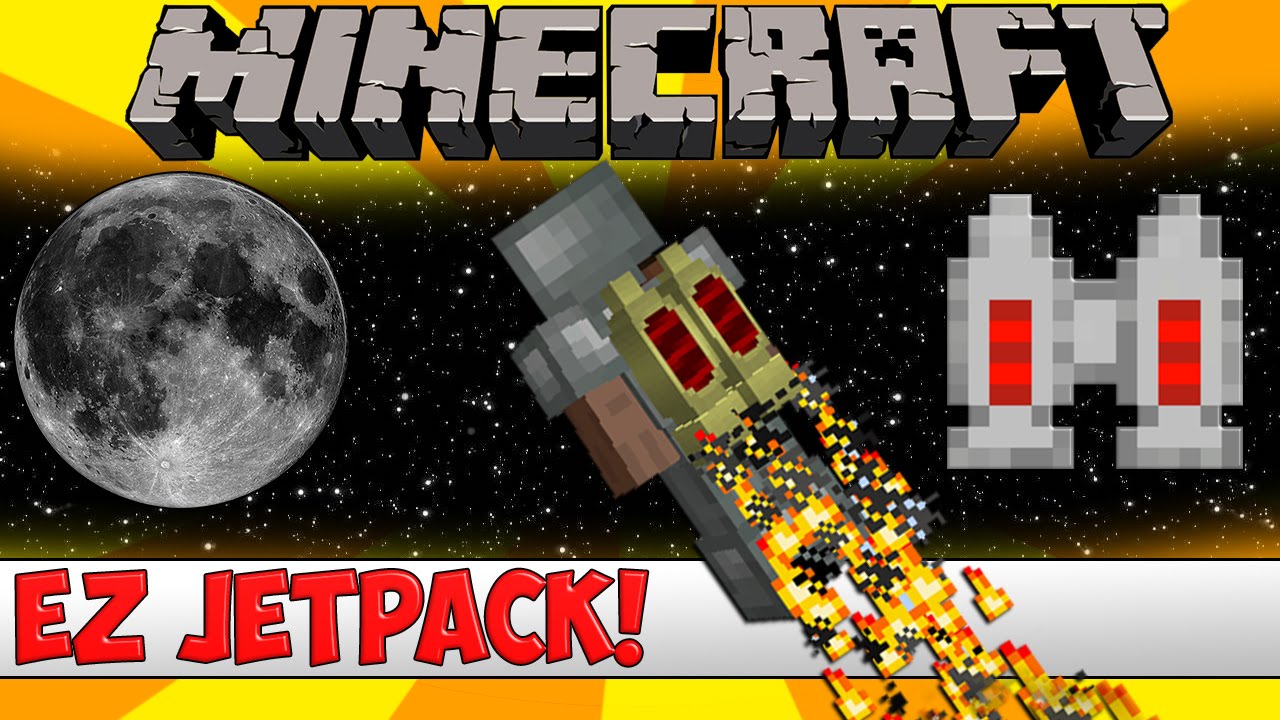 Minecraft Bukkit Plugin Ez Jetpack Tutorial Youtube