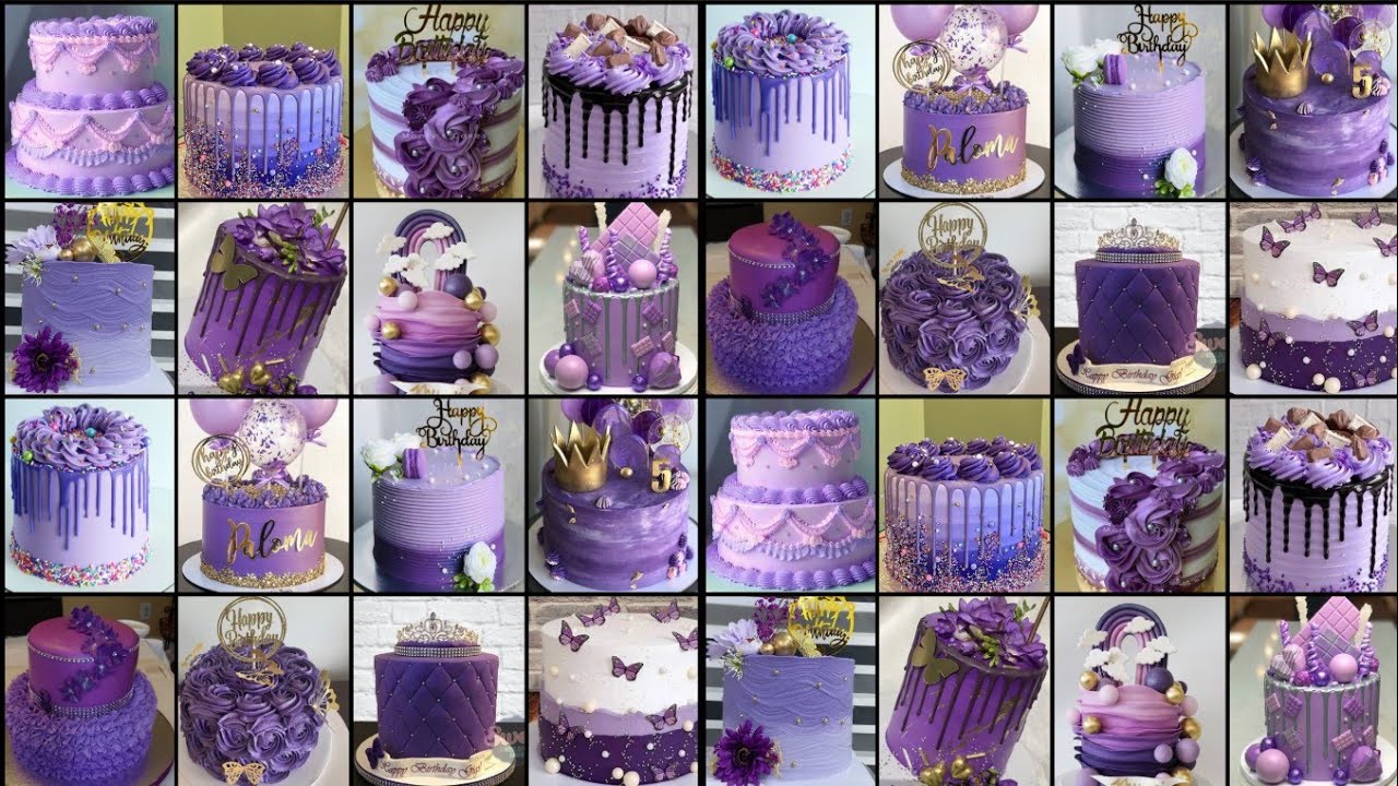 рџ њ Purple Theme Cake Design рџ Latest Amazing Purple Cake Best