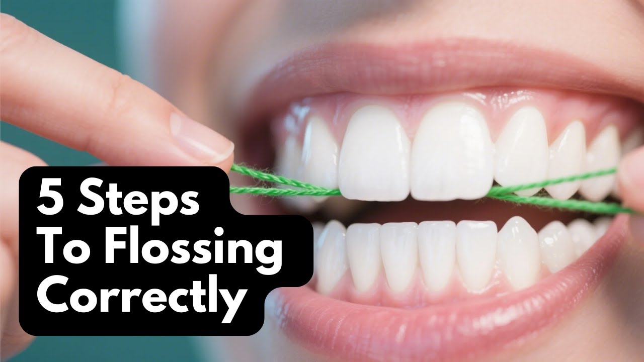 5 Steps To Flossing Correctly Essential Dental Care Tips At Home