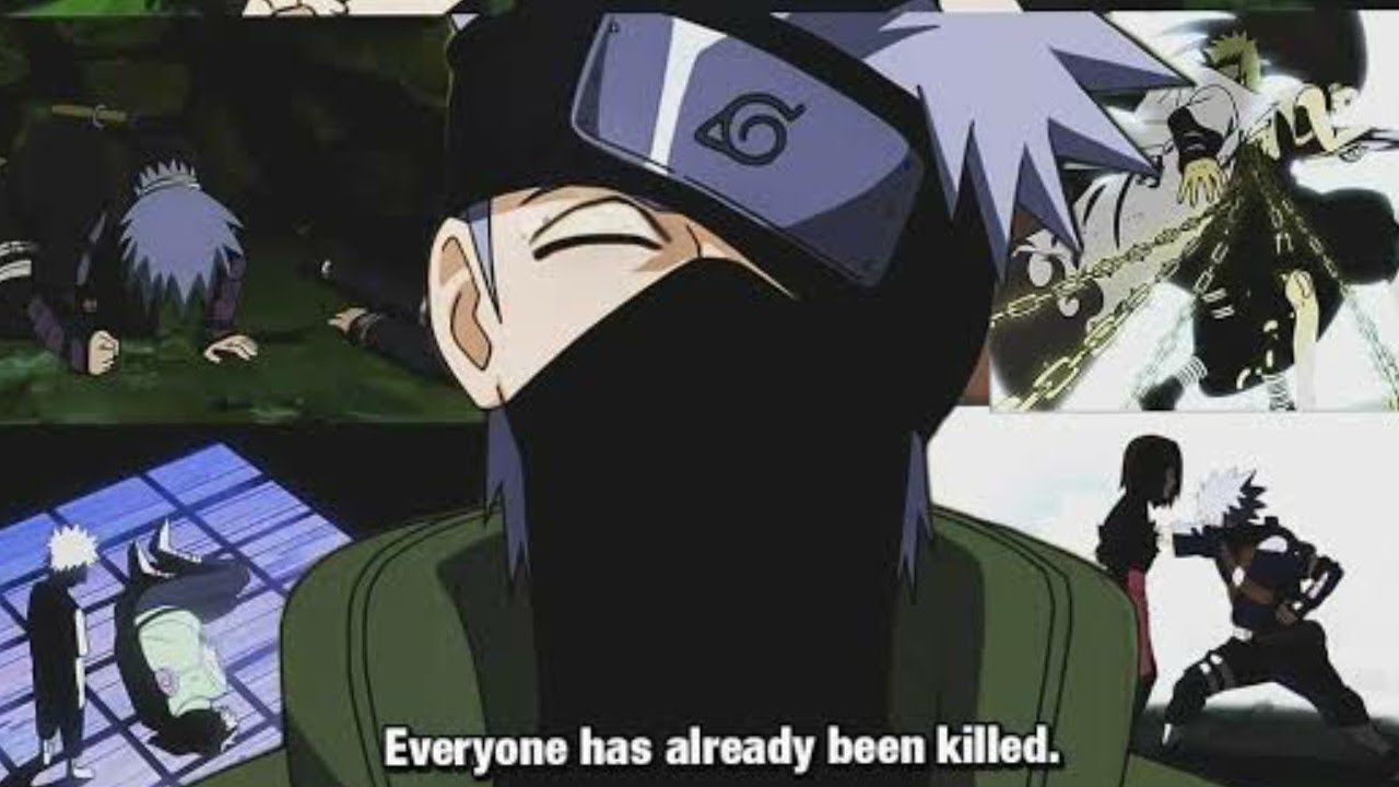 Everyone Has Already Been Killed Kakashi Hatake Words Kakashi Words