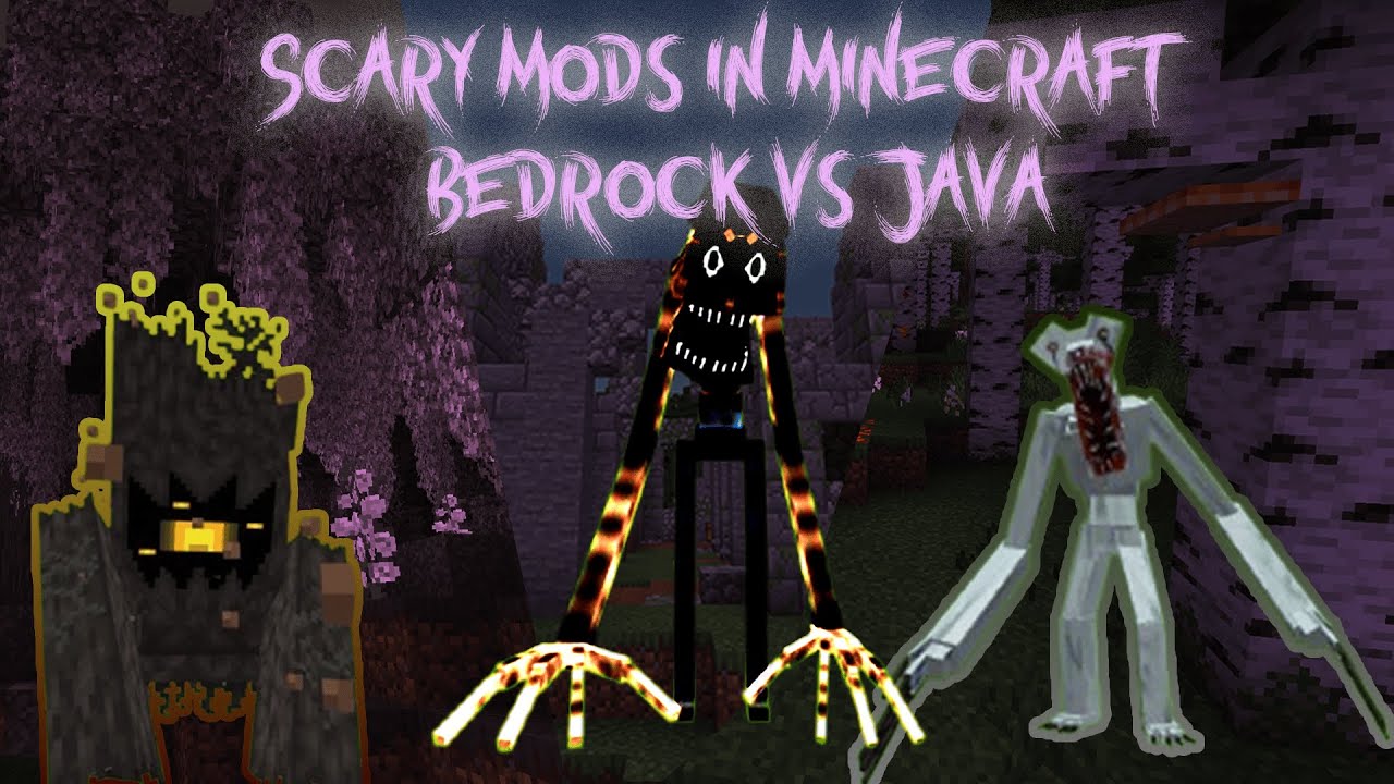 Top 5 New Scary Horror Mods In Minecraft Bedrock Java 2025 Youtube