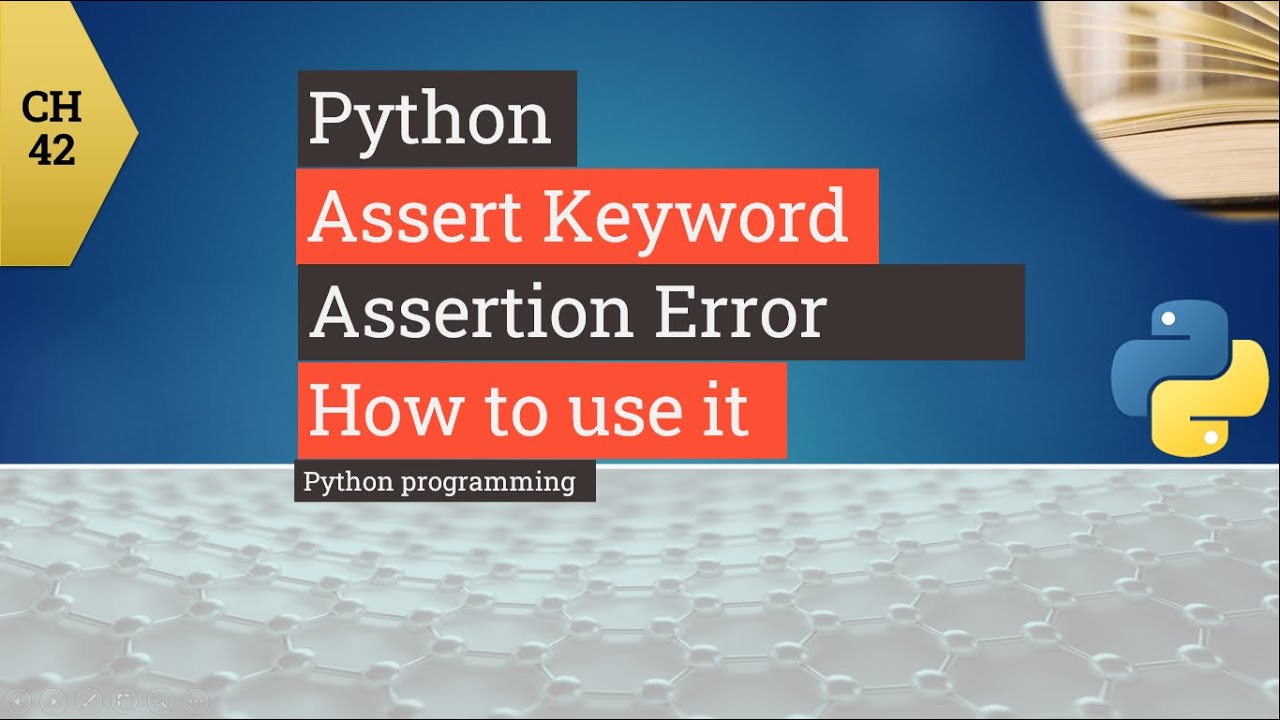 Python Tutorial Python Assert Keyword Assertion Error How To Use