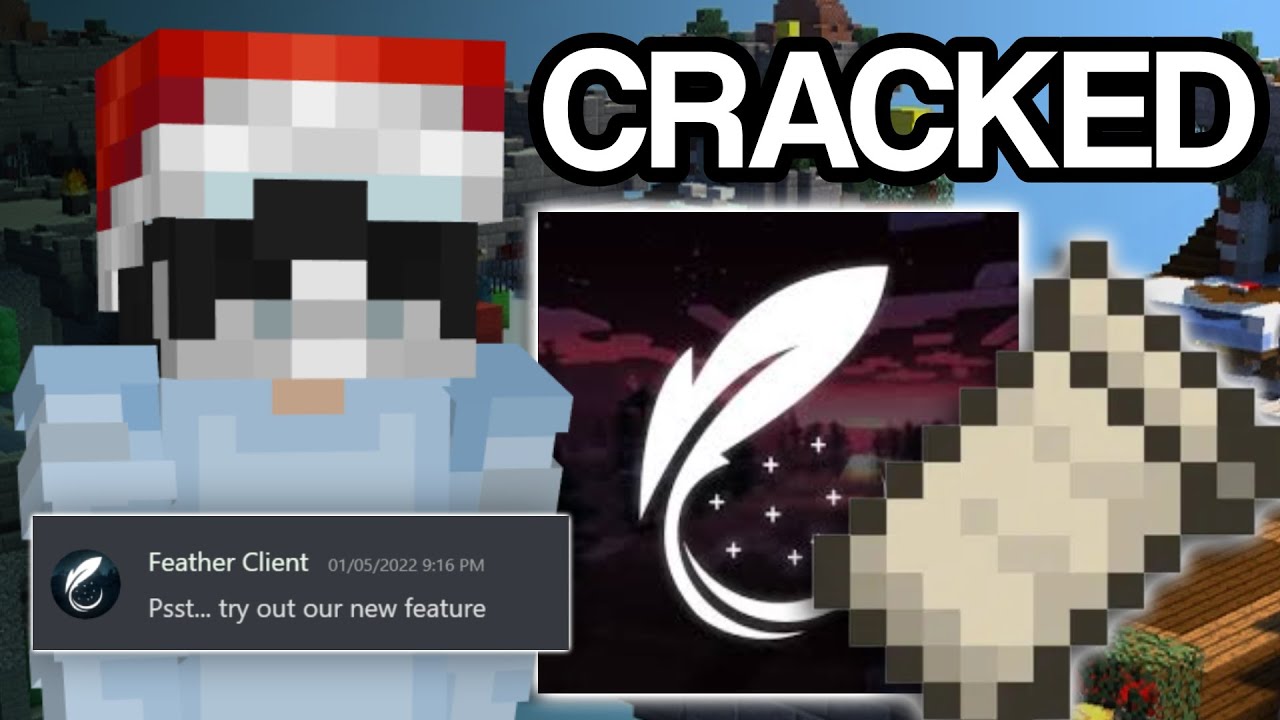 How To Play Cracked Feather Client Update Youtube