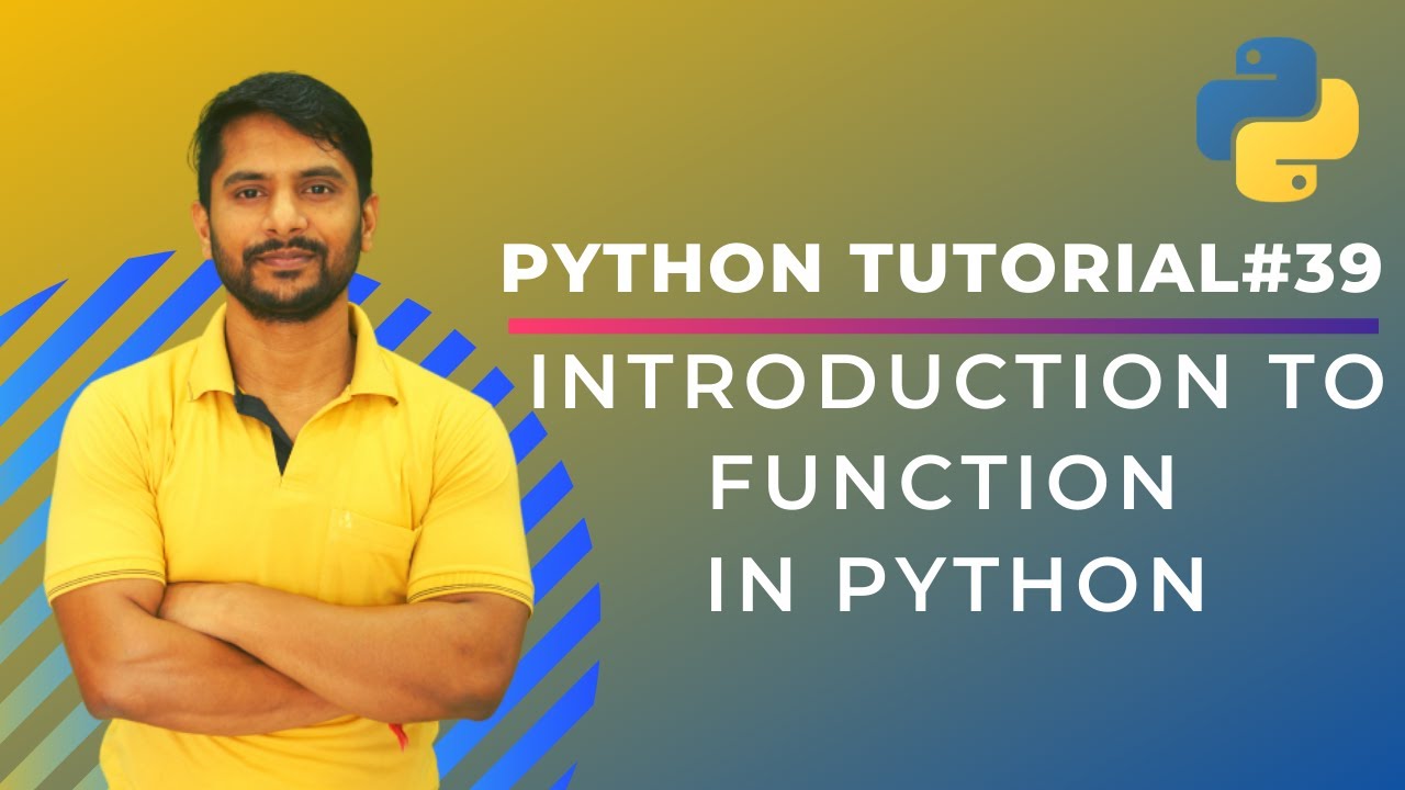 Introduction To Functions In Python In Hindi Youtube