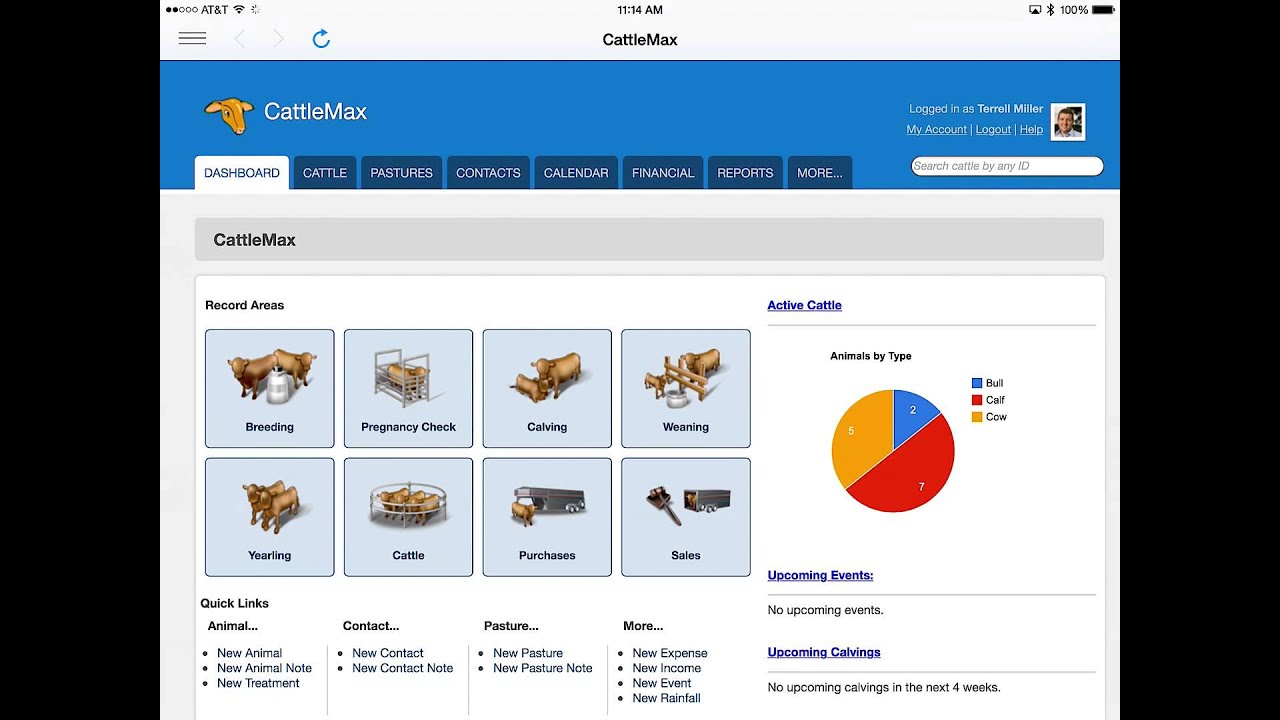 First Preview Of The Cattle Tags App Cattlemax Mode Youtube