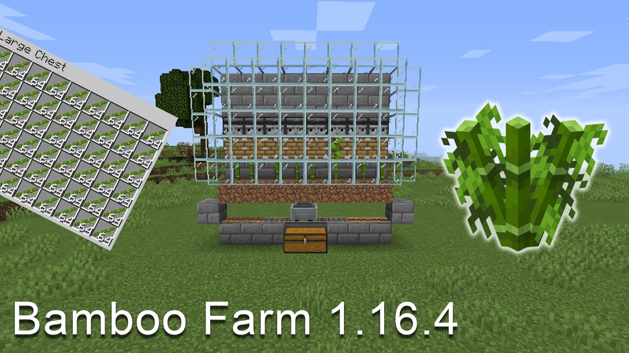 How To Make A Bamboo Xp Farm In Minecraft At Lauren Meudell Blog