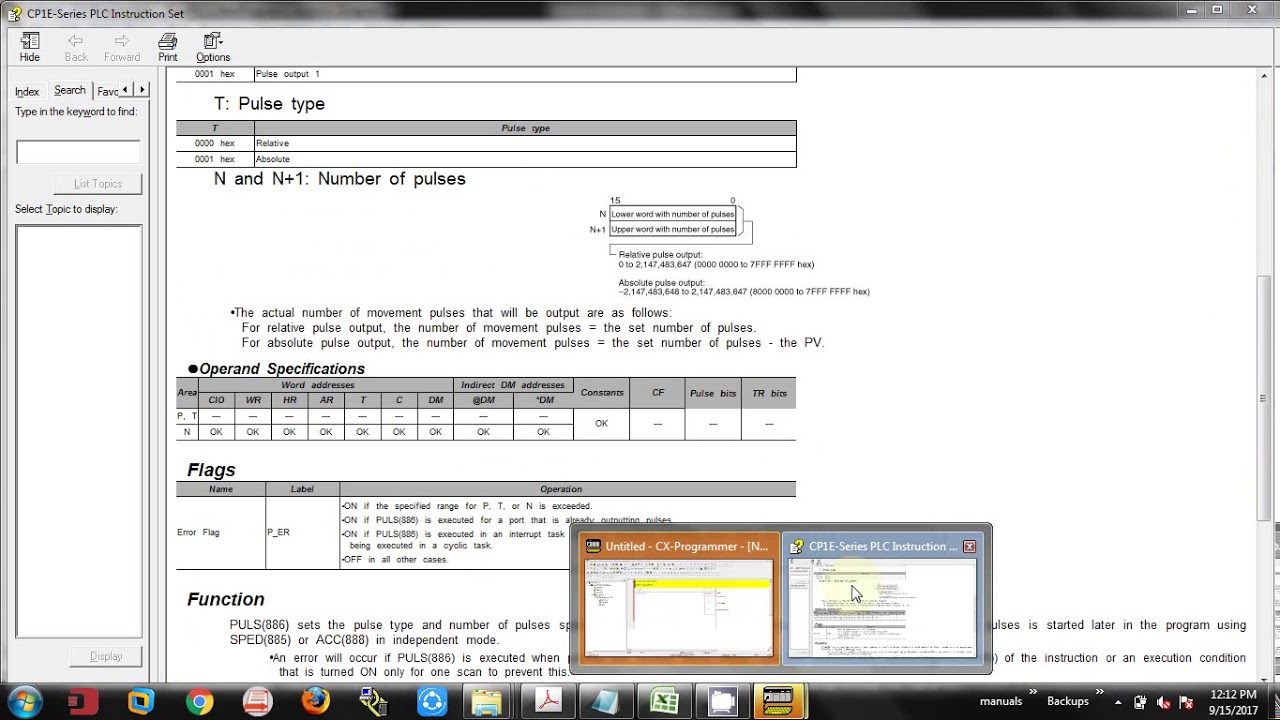 Tutorial Omron Cx Programmer Dirter