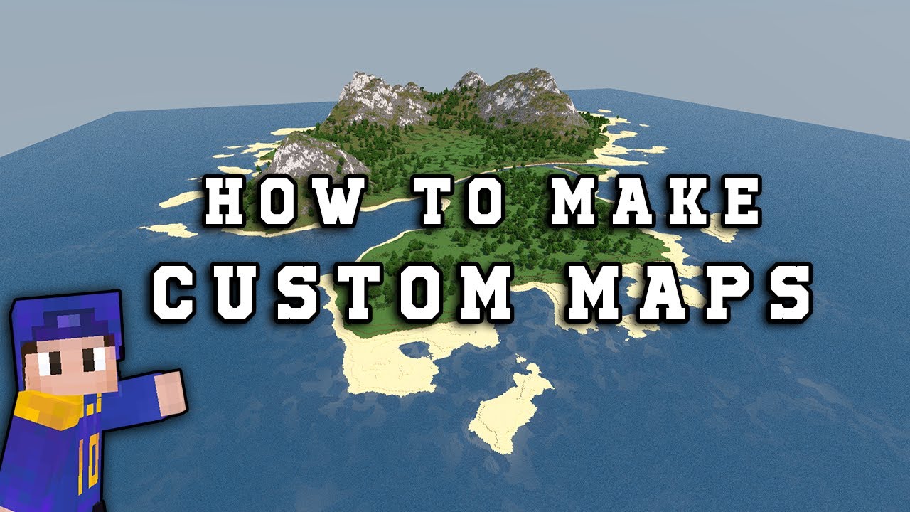 How To Make Custom Maps In Minecraft World Painter Tutorial Youtube