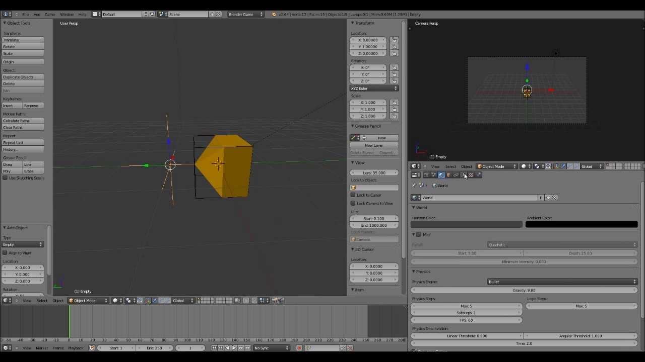 Hd Blender Game Engine Directional Axis Movement Using Python
