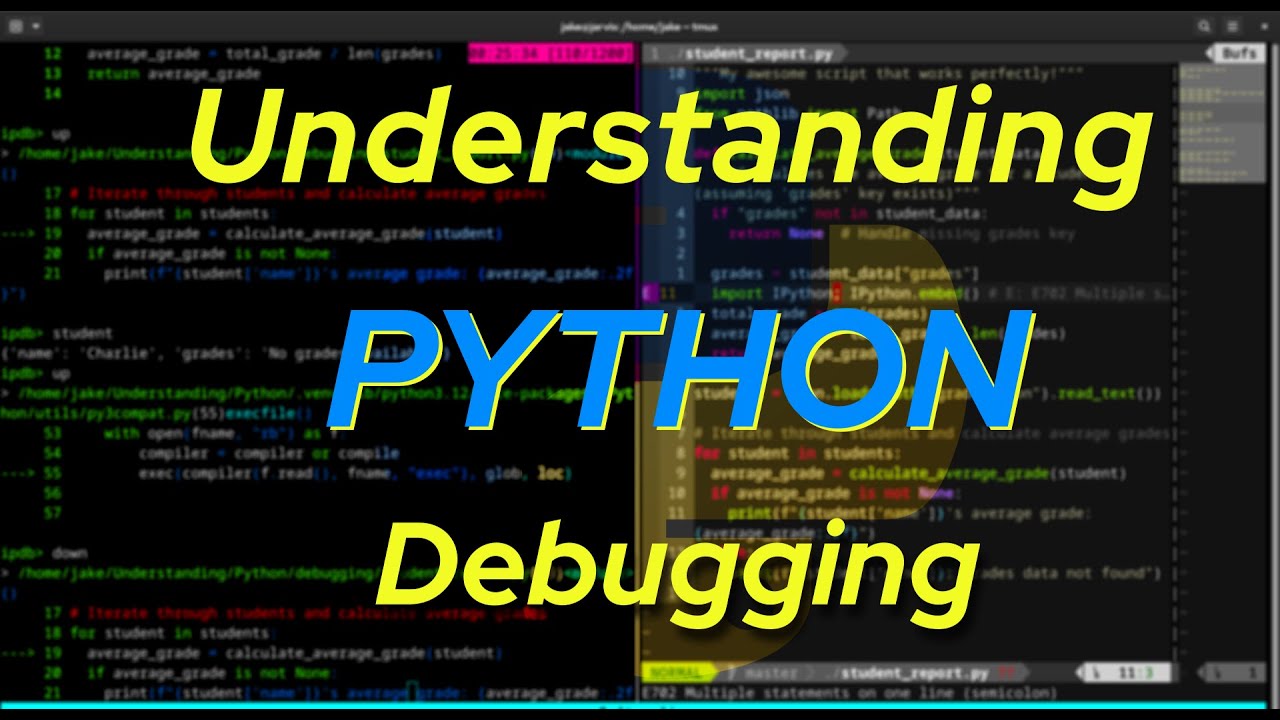 Understanding Python Debugging Youtube