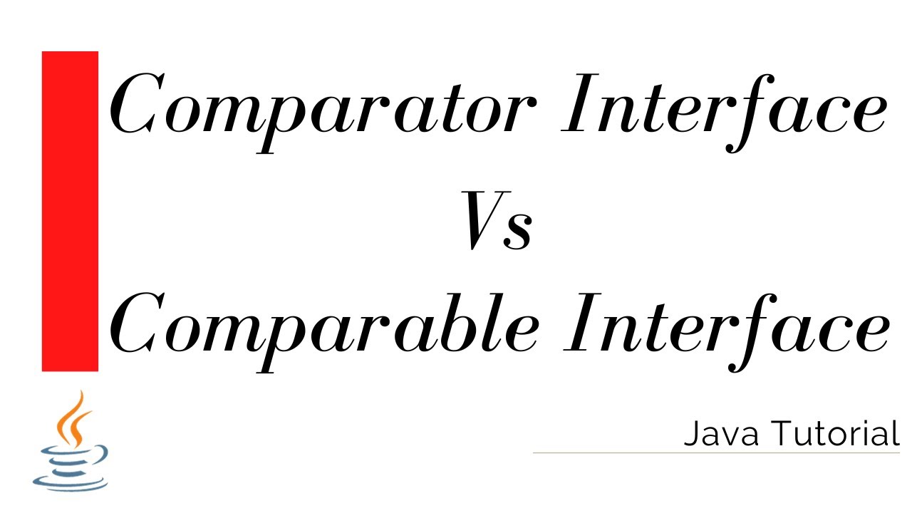 Comparator Java Interface At Mario Harrell Blog