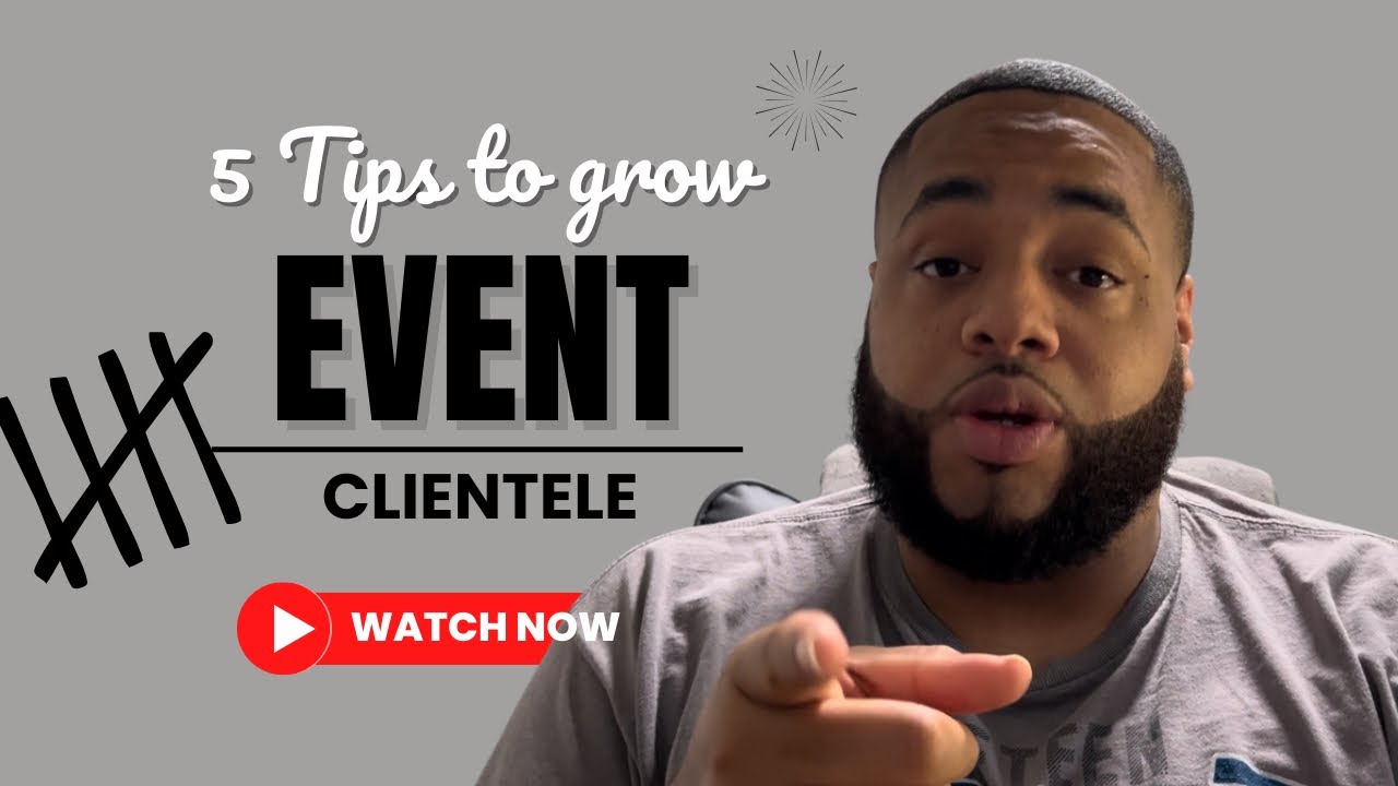 Tips On How To Build Event Clientele This Is What Worked For Me