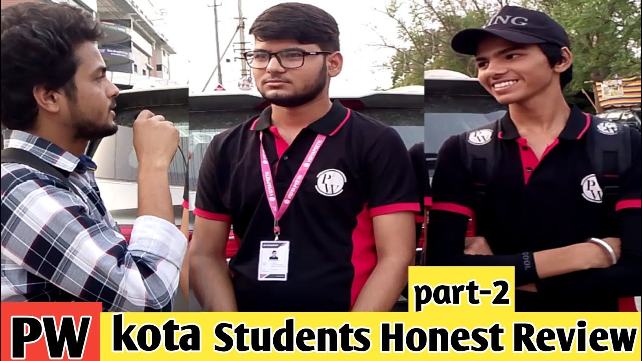 Pw Vidhyapeeth Kota Students Honest Review Pw Kota Students Honest