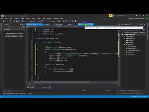 Database Connection In Asp Net C With Sql Server Part 02 Rajib Sarker