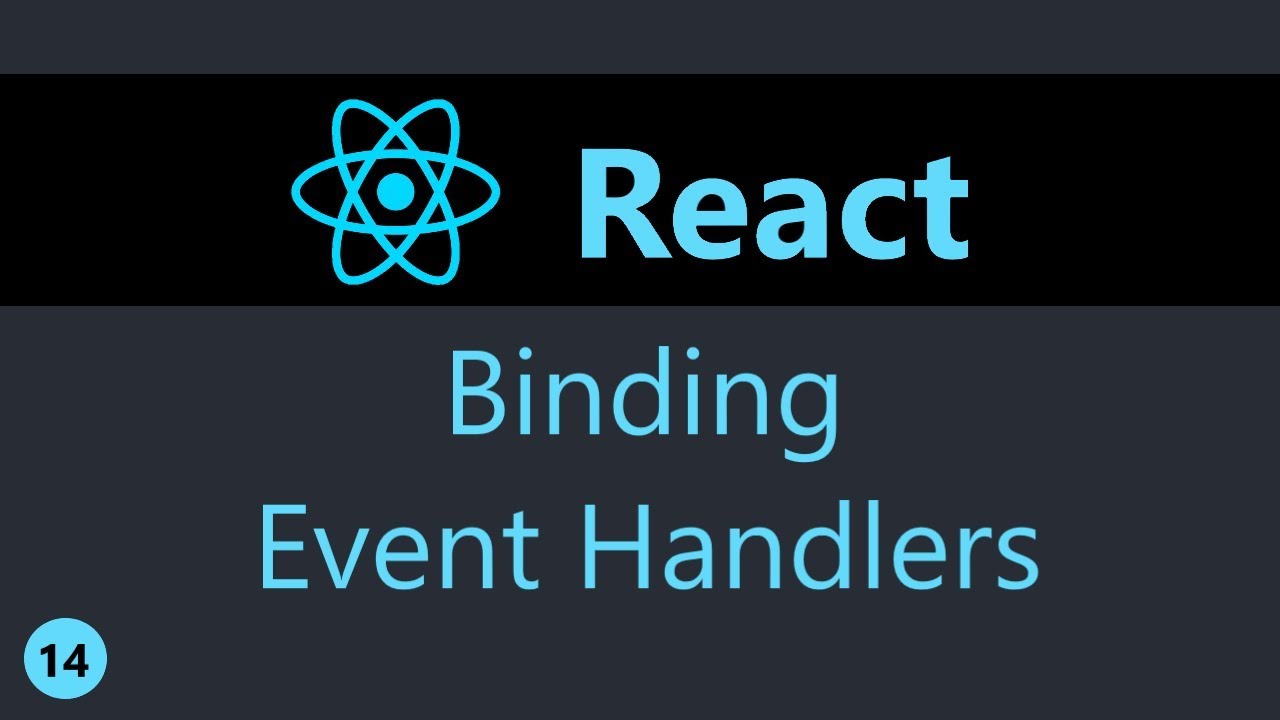 Reactjs Tutorial 14 Binding Event Handlers Youtube