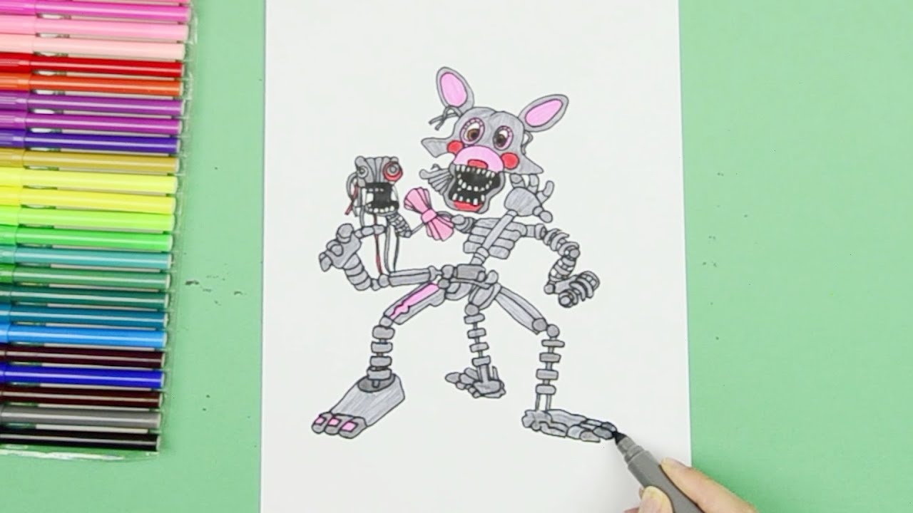 Mangle Fnaf 2 Drawing