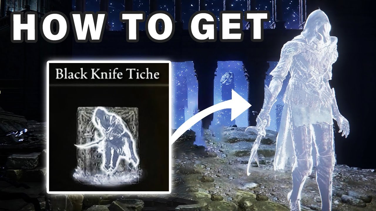 How To Get Black Knife Tiche Spirit Ash Summon Elden Ring Youtube