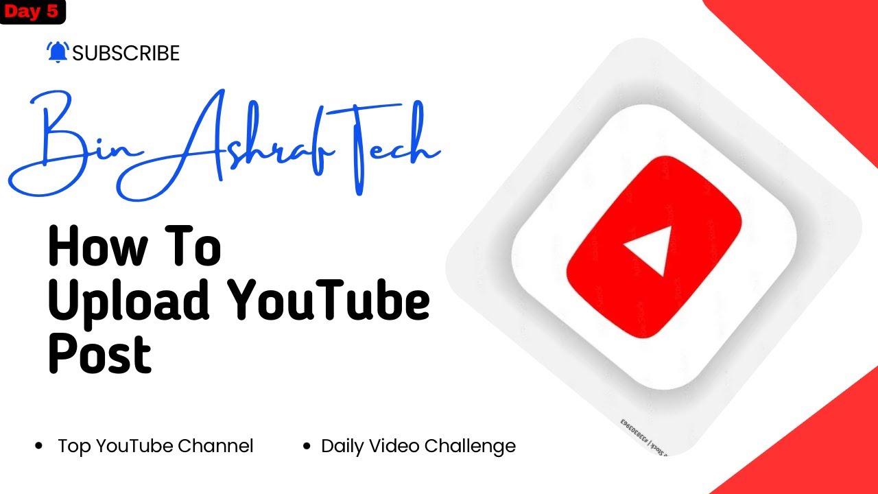 How To Upload Youtube Community Post 2025 Youtube