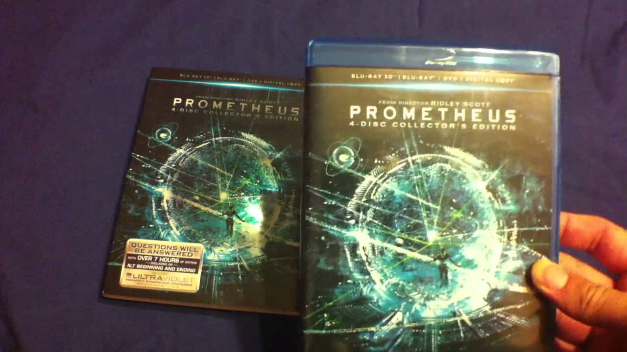 Prometheus Blu Ray 3d Unboxing And Review Youtube