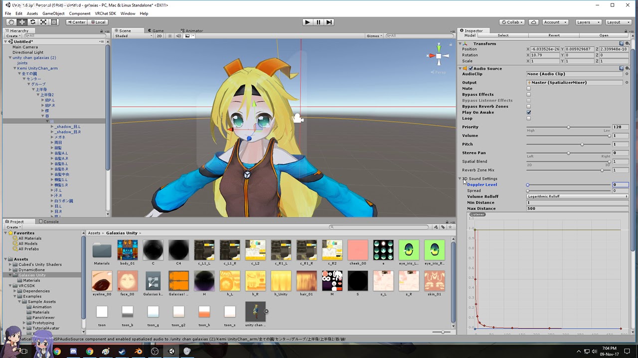 Vrchat Avatar Tutorial Unity 2017415f1
