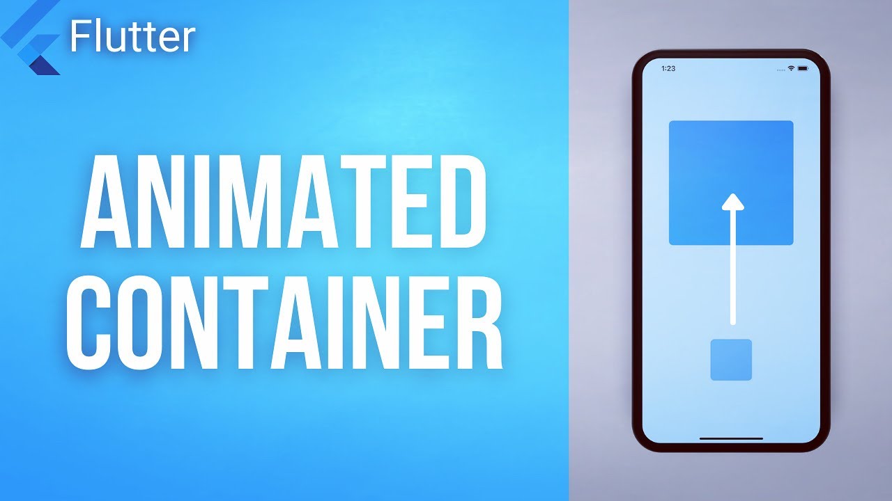Animated Container Flutter Widget Of The Day 14 Youtube