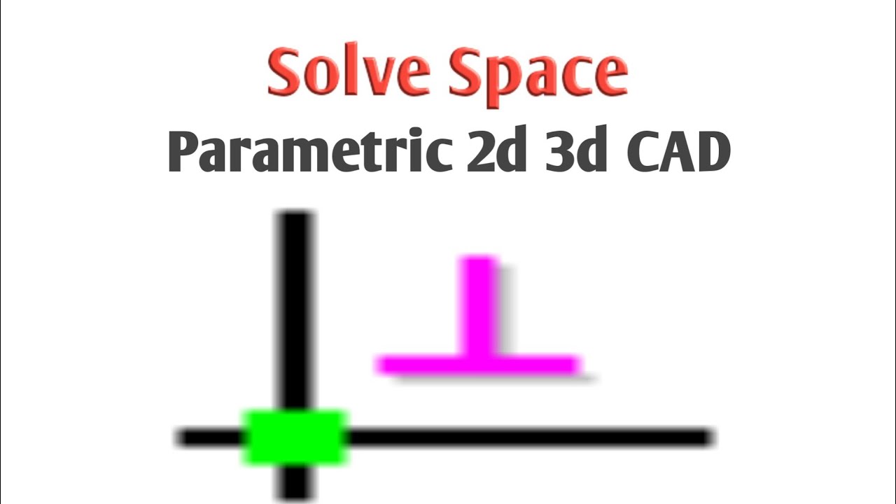 Solvespace Parametric 2d 3d Cad Di Exagear Windows Emulator Youtube