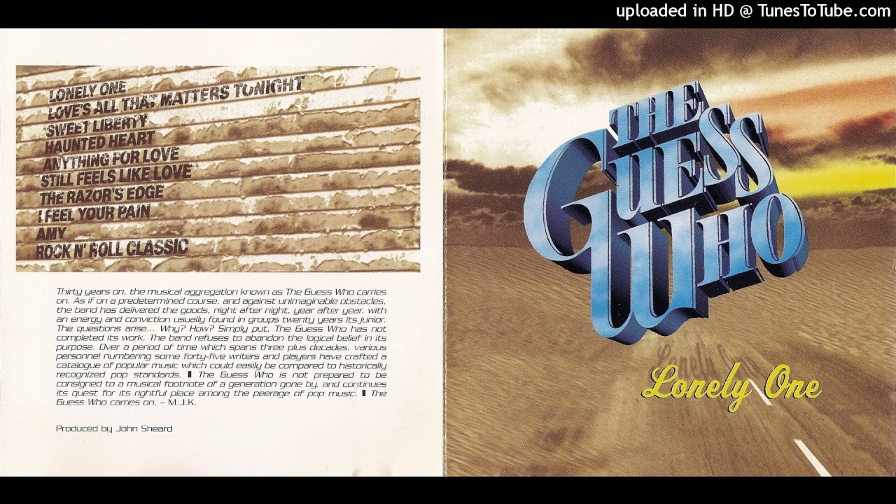 The Guess Who Sweet Liberty Youtube