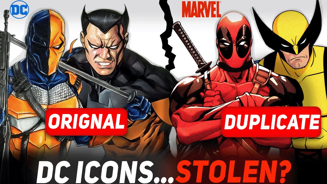 10 Marvel Heroes Who Are Dc Copycats Youtube