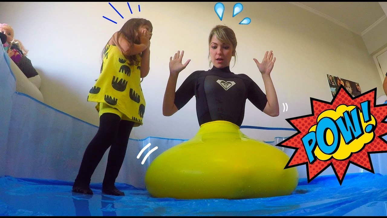 Entrei No Balão Gigante De água Kelly Maria Do Vanguarda Mix Youtube