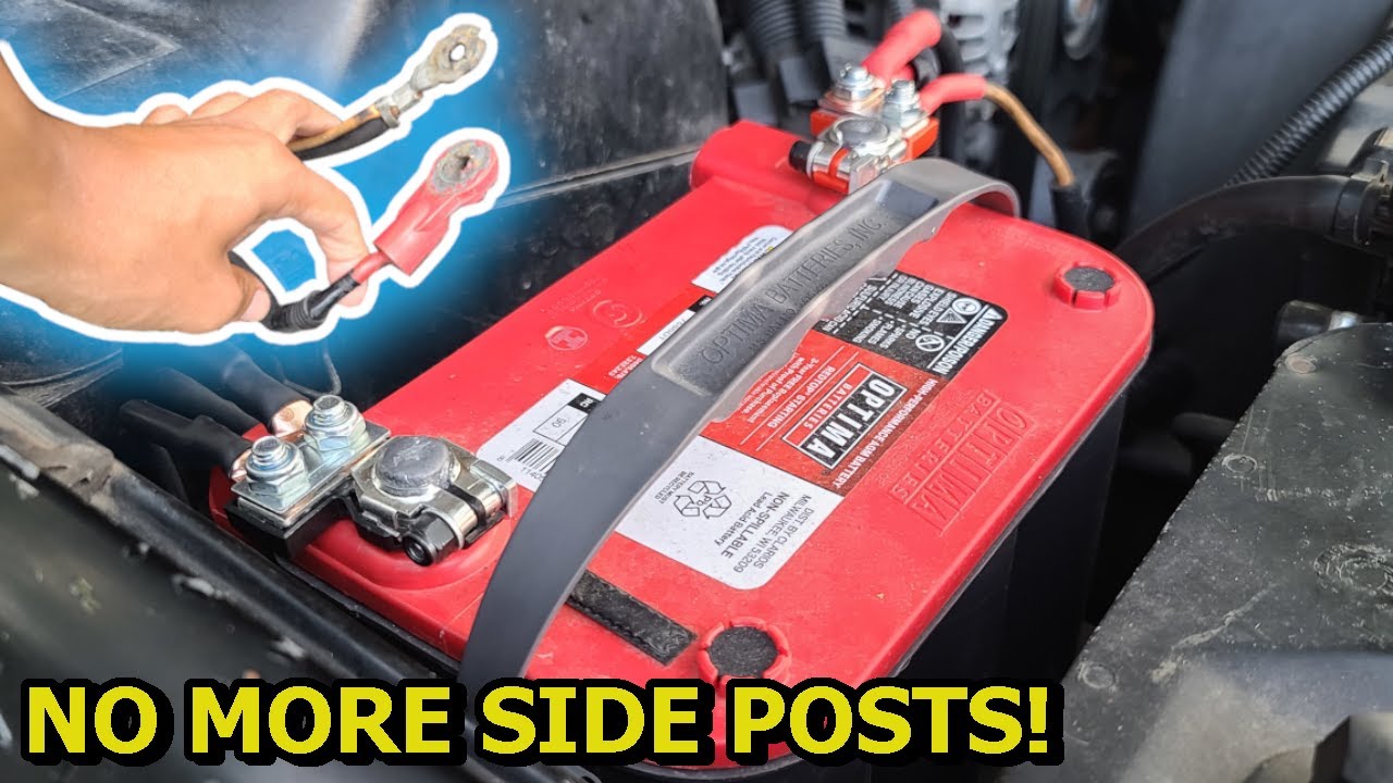 Side Post To Top Post Battery Terminal Conversion How To 2 Door