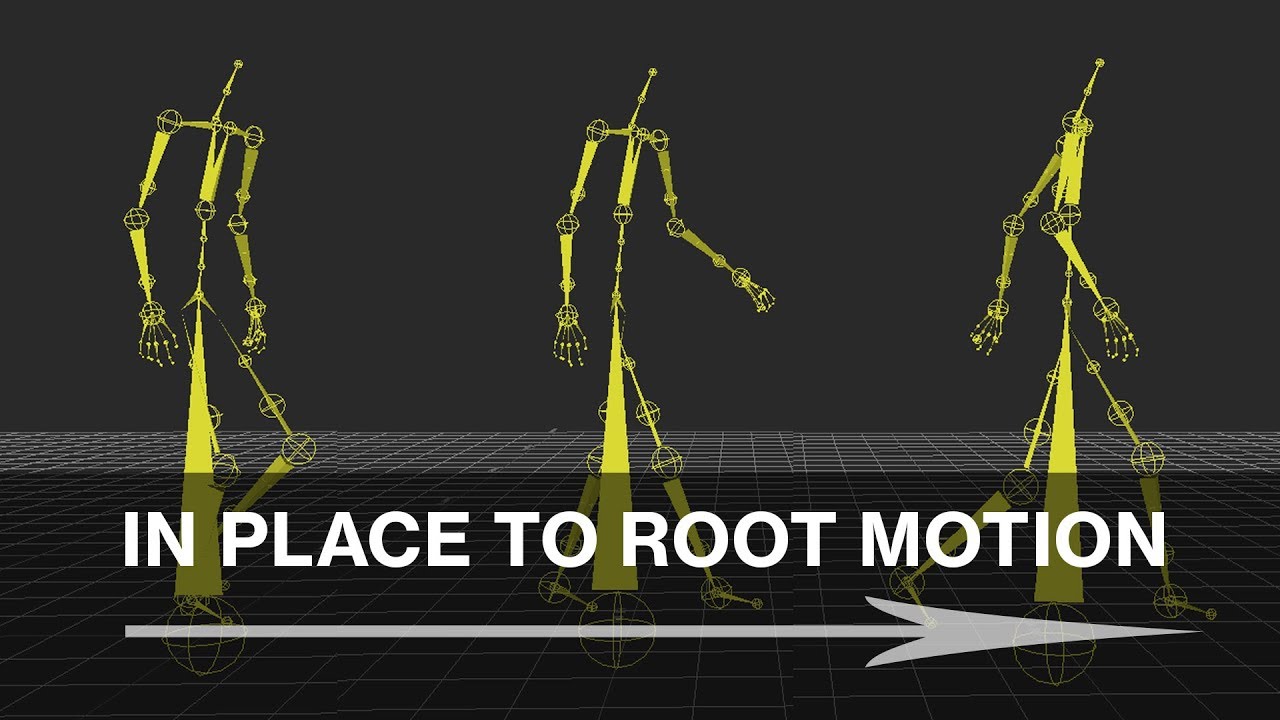 Motionbuilder Unity Convert In Place Animations To Root Motion Youtube