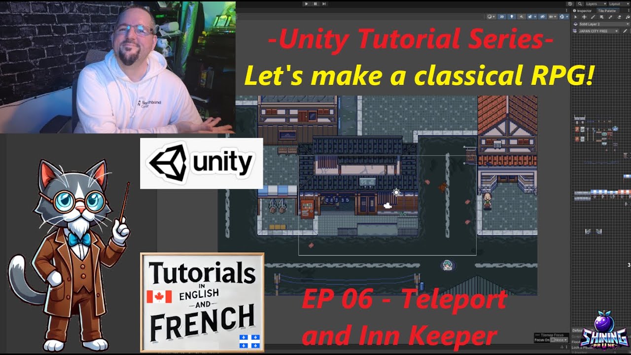 Unity Tutorial Series Episode 06 English Version Youtube