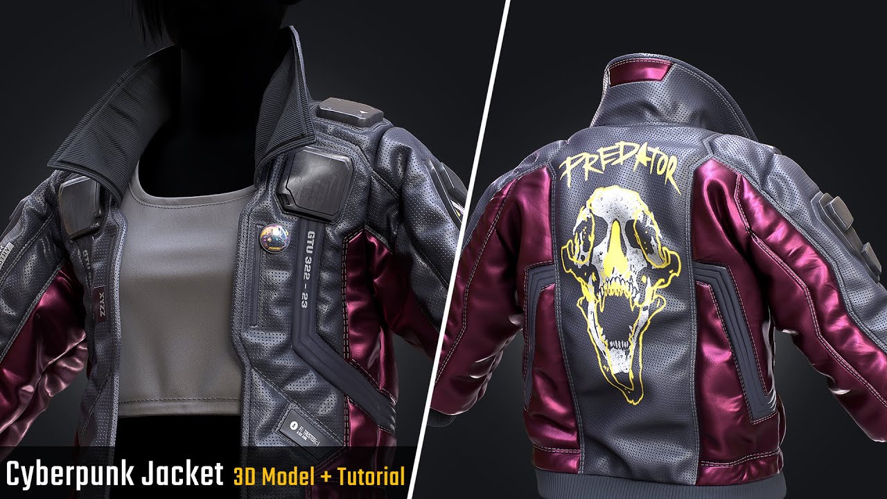Tutorial Cyberpunk Jacket Teaser Youtube