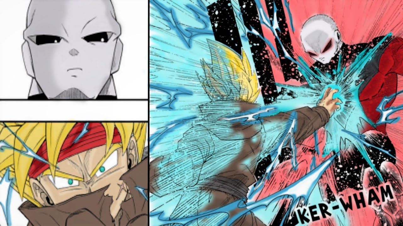 Jiren Vs Bardock Manga Dragon Ball Heroes Youtube