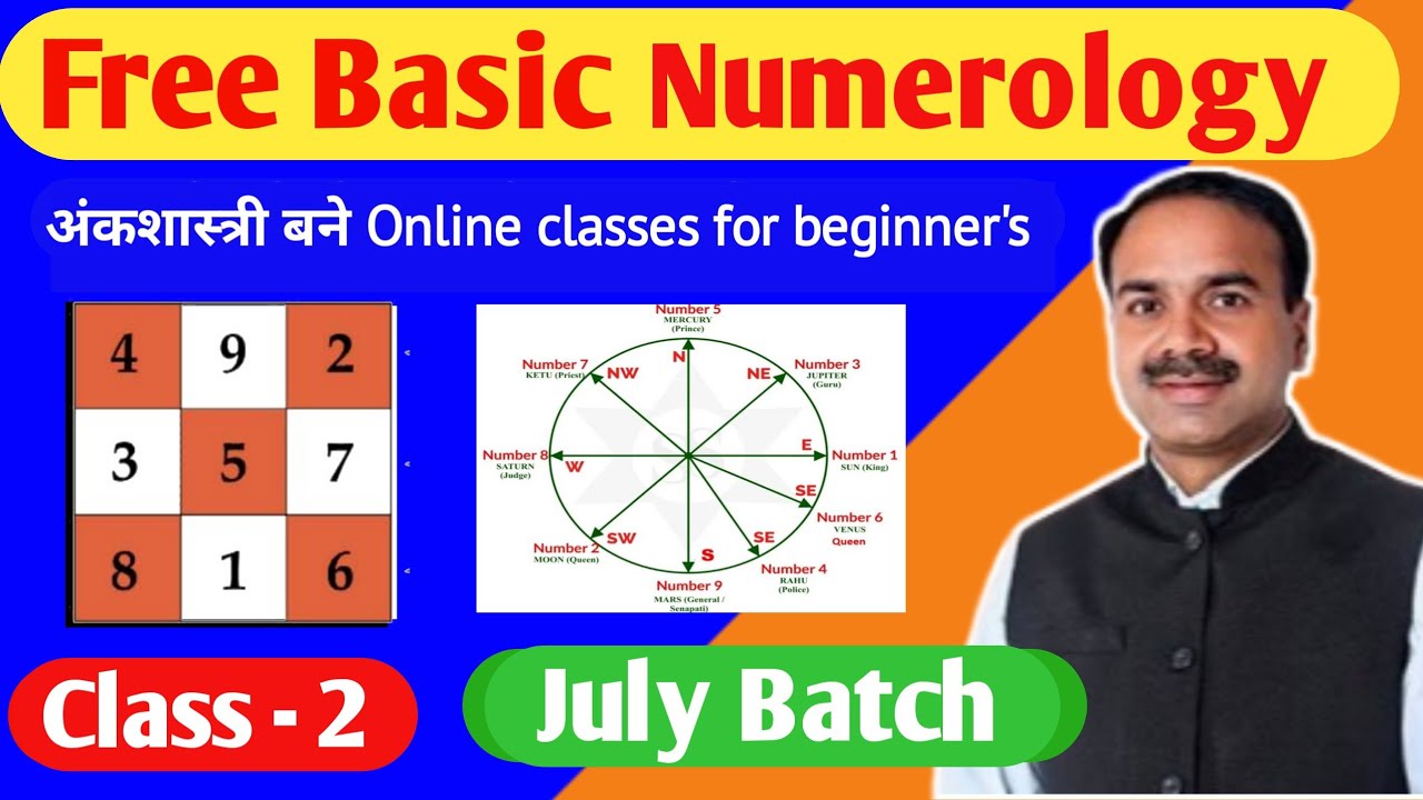 Basic Numerology Course Session 2 Youtube