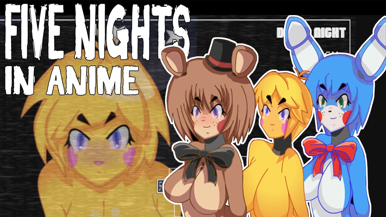 Five Nights In Anime Five Night S At Freddy S By Shirowolf02