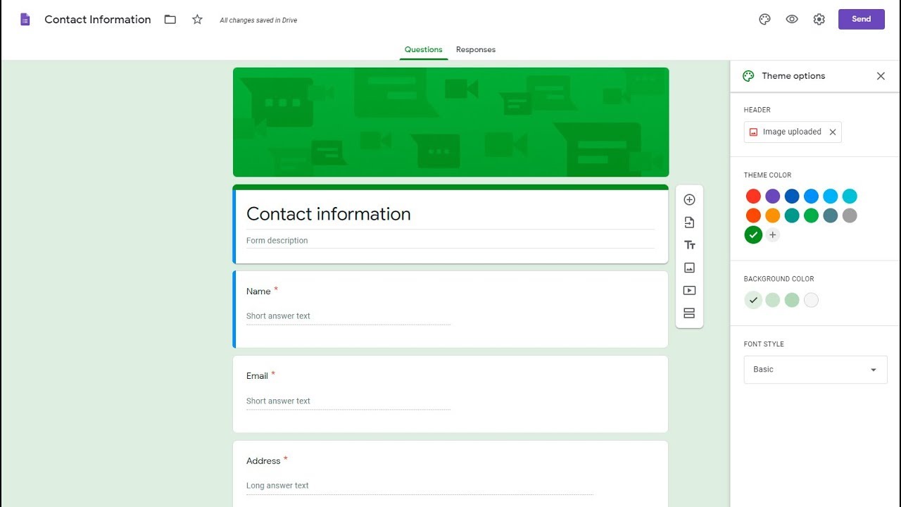 How To Create Google Form Tutorial For Beginners Youtube